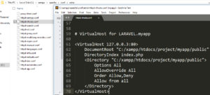Setting Laravel with Xampp environment (Windows) | Smart Lun