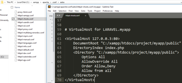Setting Laravel With Xampp Environment Windows Smart Lun